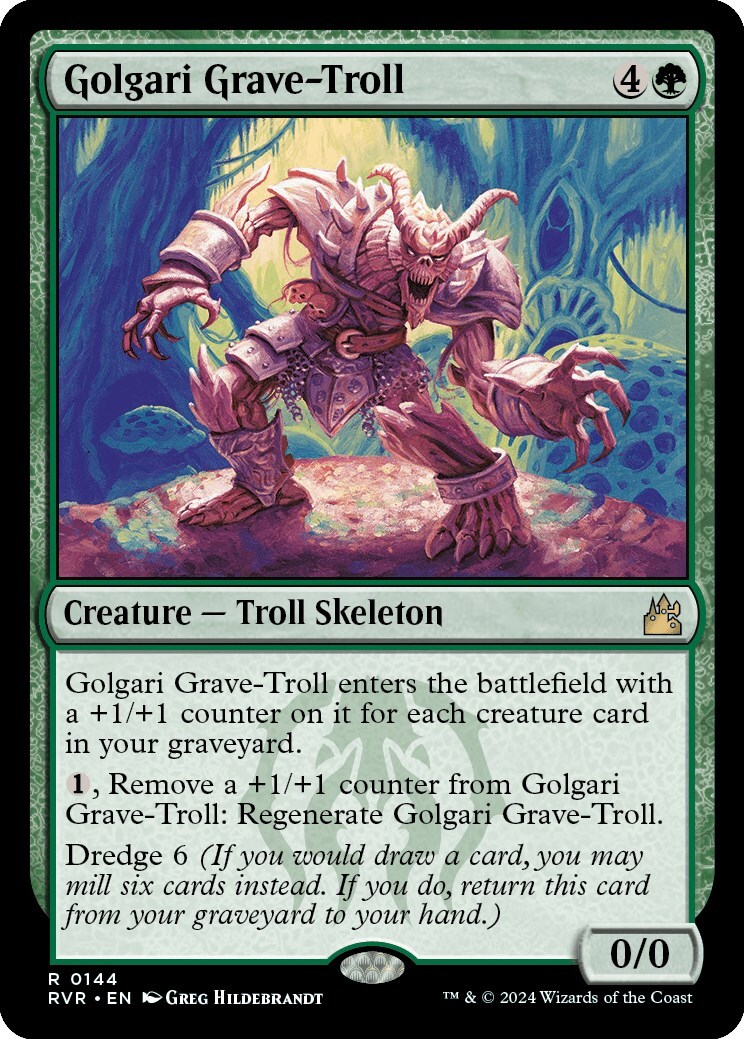 Golgari Grave-Troll Ravnica Remastered Regular for sale online | eBay