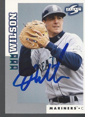Seattle Mariners DAN WILSON Signed Card | eBay