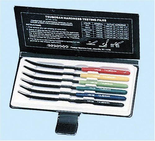 TSUBOSAN MA00600 Hardness Tester Checker File HRC40-HRC65 Set Japan | eBay