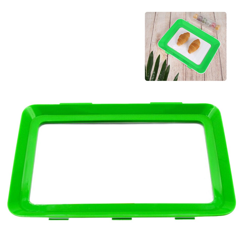 Reusable Stackable Flat Skinny Stack Containers for Store Vegetables ...