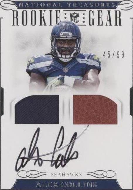 2016 Panini National Treasures - Rookie Nfl Gear Dual Materials ...