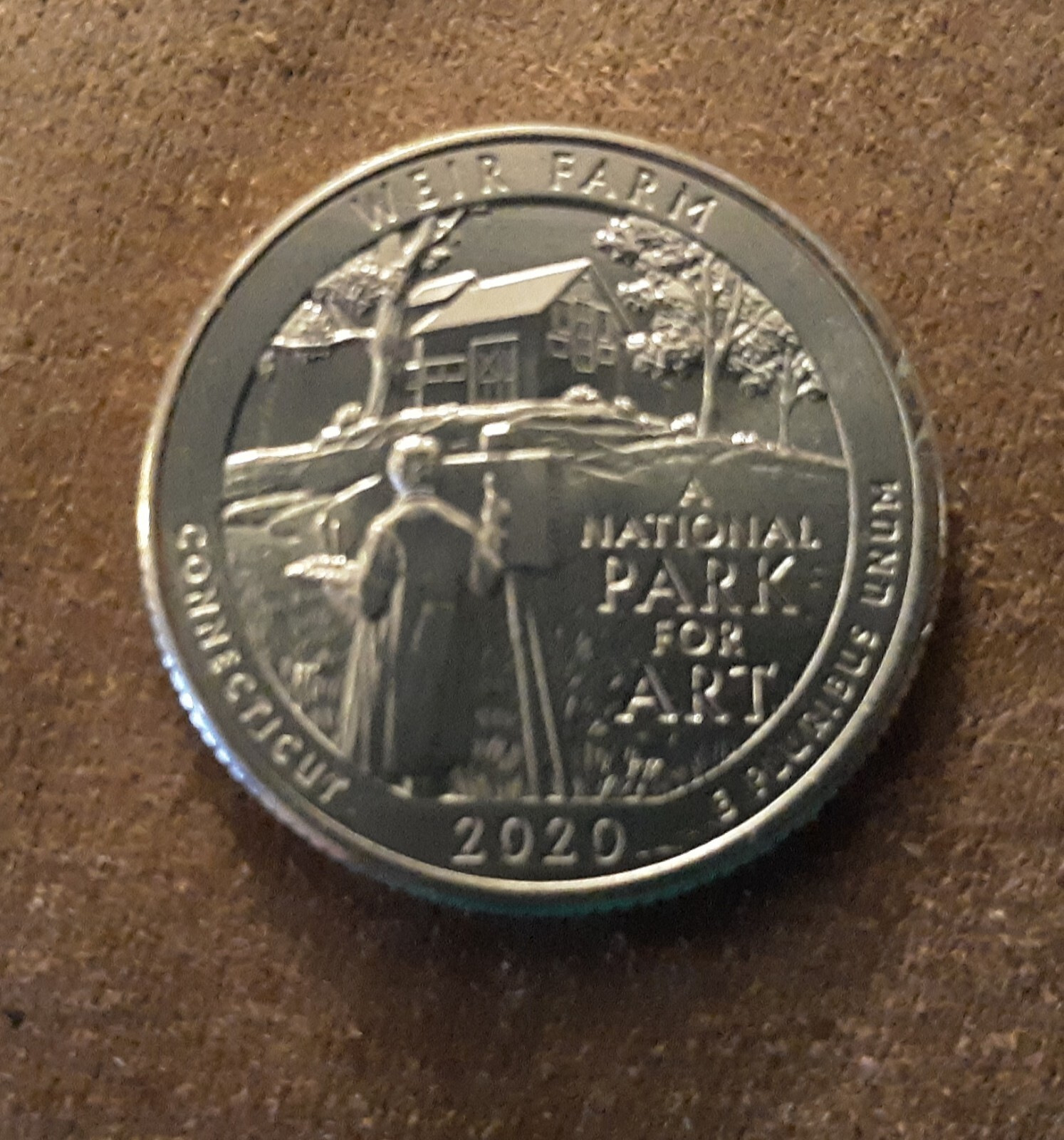 2020 P D S set of Weir Farm Nat'l Historical Site National Park ...