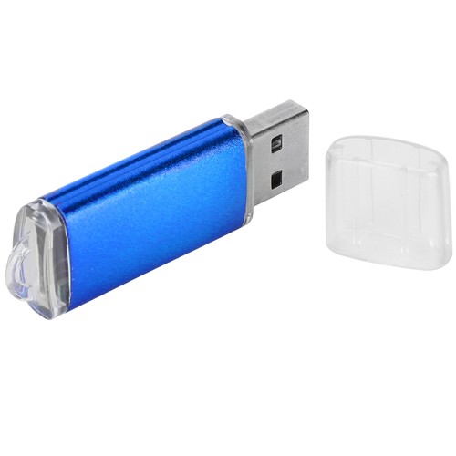 USB Flash Drive Transparent Cover Blue Portable Storage For PC SPM | eBay