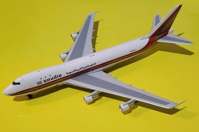 Big Bird Models 1:400 Saudi Arabian 747-100 Kalitta Hybrid N703CK Rare ...