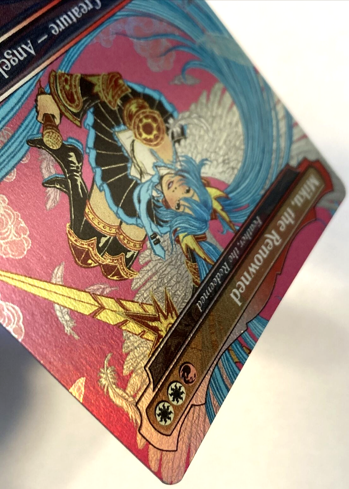 MTG Miku, the Renowned RAINBOW FOIL Secret Lair x Hatsune Miku 1602 NM ...