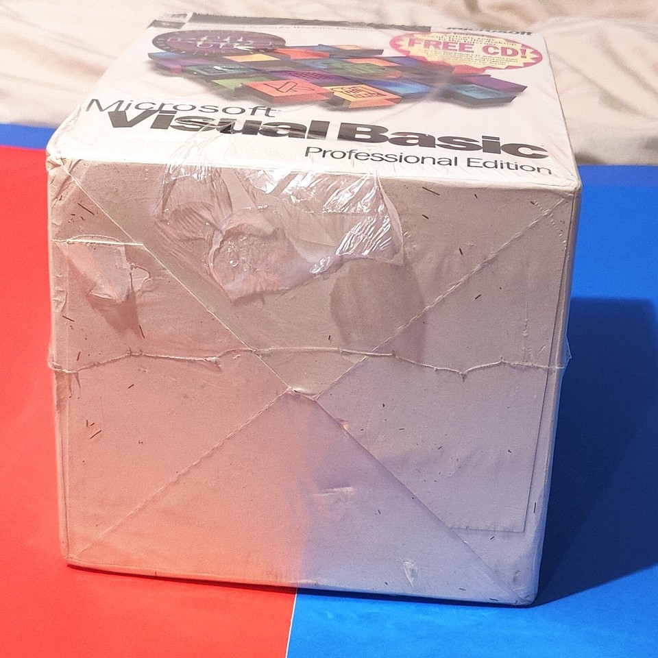 Microsoft Visual Basic 4.0 VB 4 Professional PRO Edition Windows 95+ PC SEALED | eBay