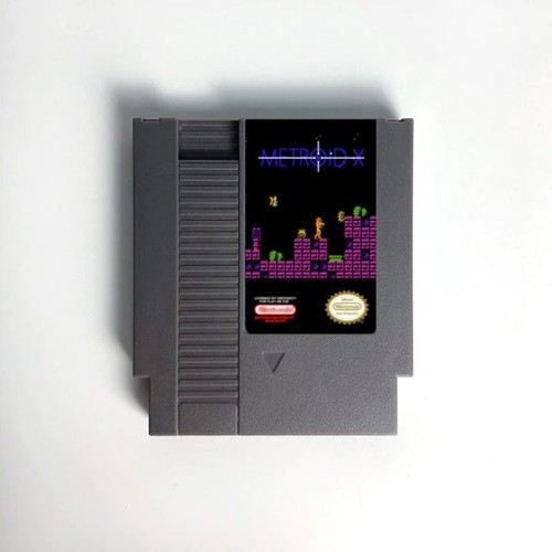 Metroid X NES 8-Bit Game Cartridge 72 Pins USA NTSC English | eBay