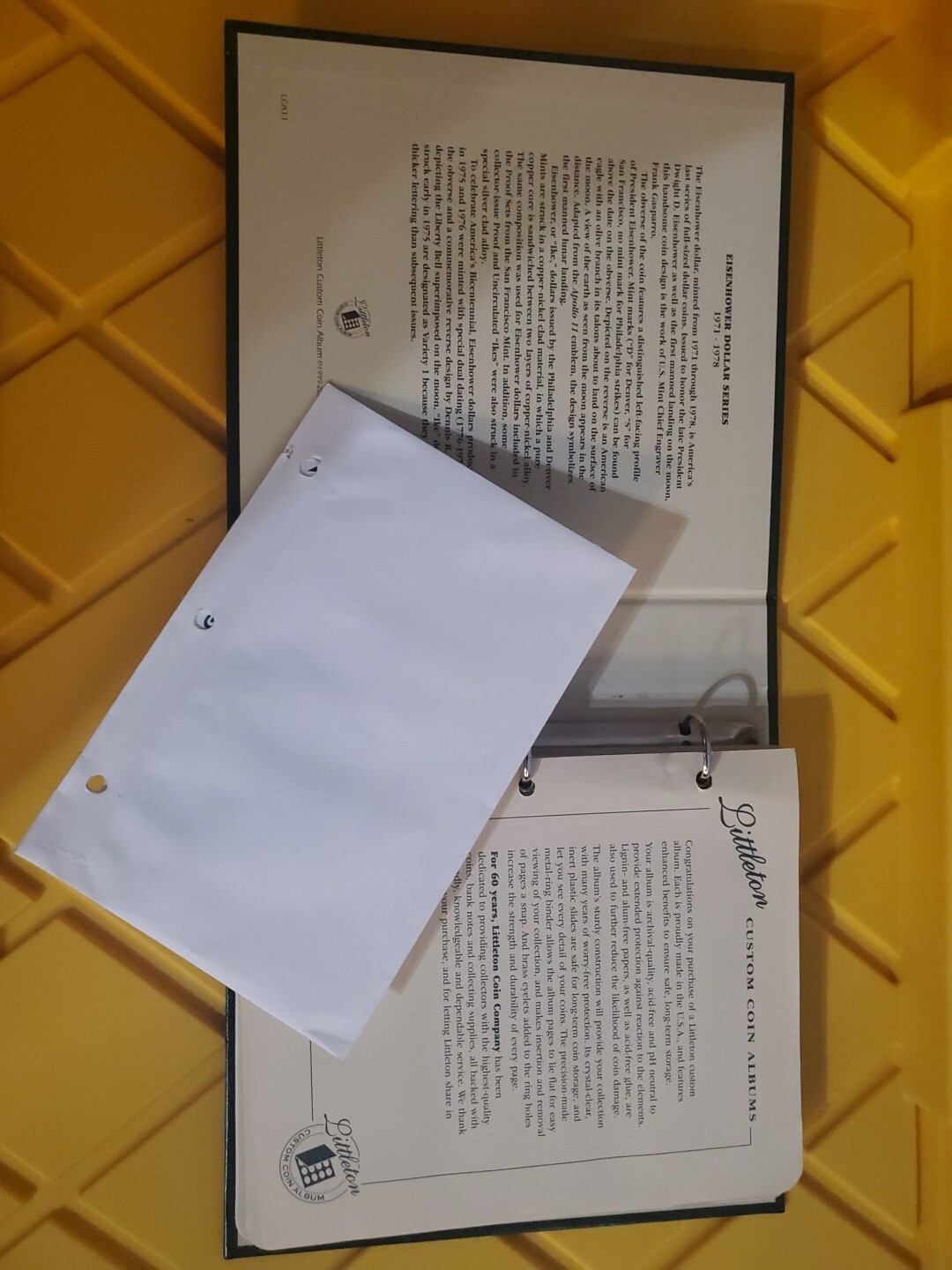 Littleton Archival Quality Coin Books Lot NICE! 3 Books Unused | eBay