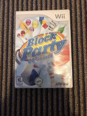 Wii Block Party 20 Games Nintendo Wii 47875757035| eBay