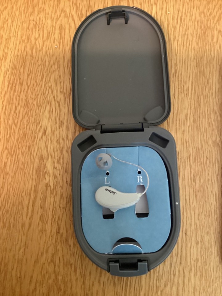 Jabra Enhance Select 50R OTC Hearing Aid Silver- Right Hearing Aid Only ...