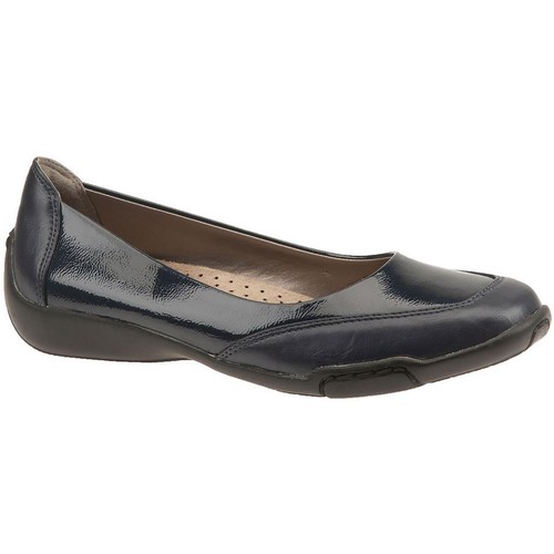Array Womens Cascade Navy Patent Slip On Flats Shoes 9 Medium (B,M ...