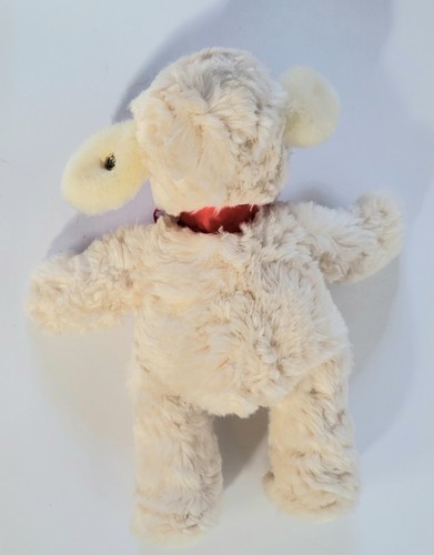 STEIFF "POPPY" PLUSH LAMB, SHEEP STUFFED ANIMAL, TAG AND EAR BUTTON ...