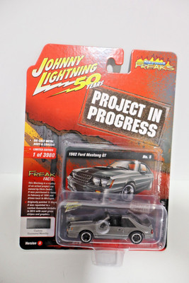 JOHNNY LIGHTNING 1982 FORD MUSTANG GT PROJECT IN PROGRESS STREET FREAK ...