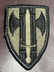 Vintage Military Green Black Double Axes Patch 9 Available | eBay