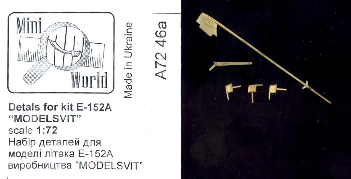 Mini World Models 1/72 MIKOYAN E-152A PITOTS & ANTENNA Metal Set | eBay