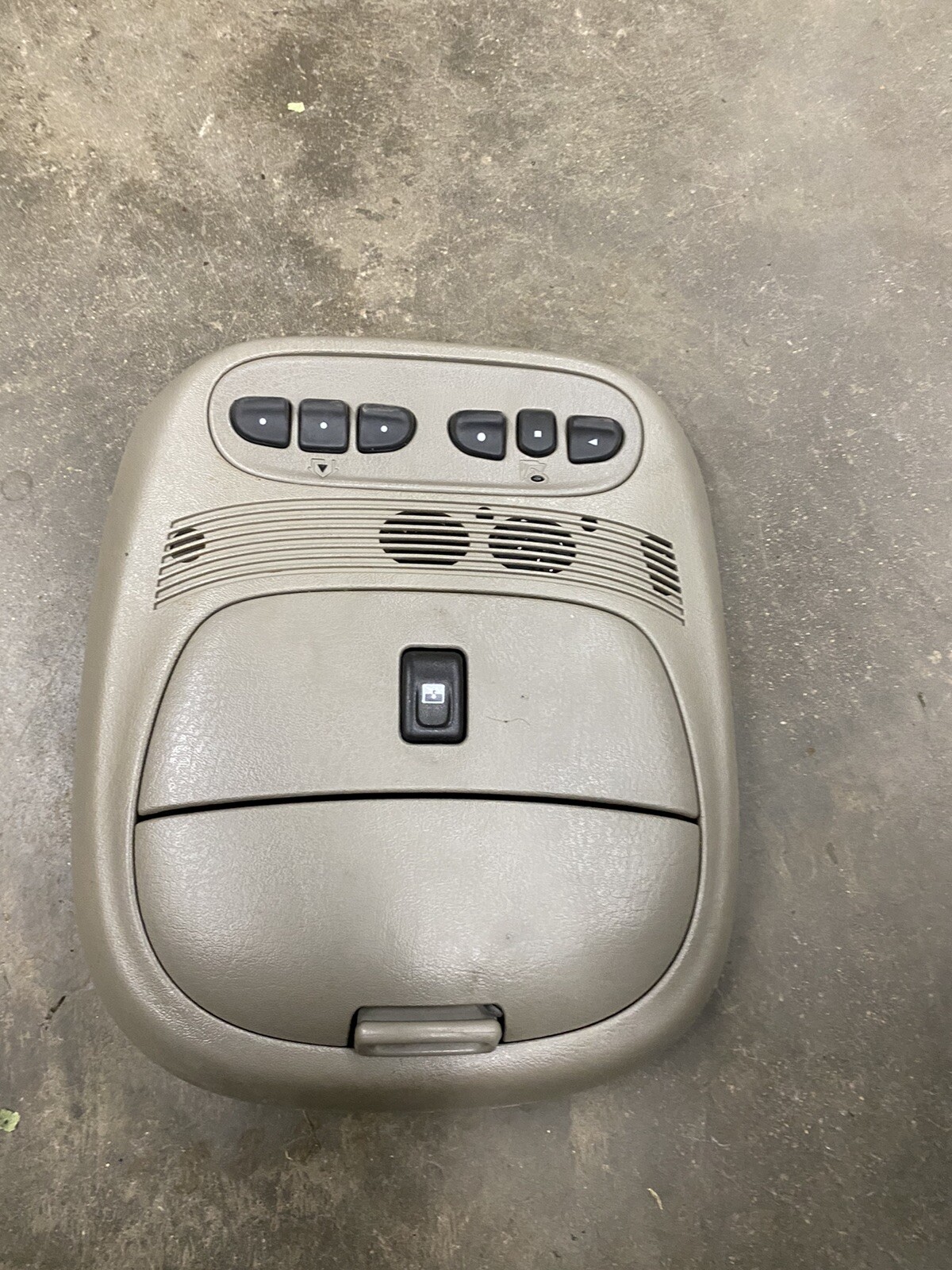 2002 CHEVY TRAILBLAZER SUNROOF OVERHEAD CONSOLE WITH HOMELINK | eBay