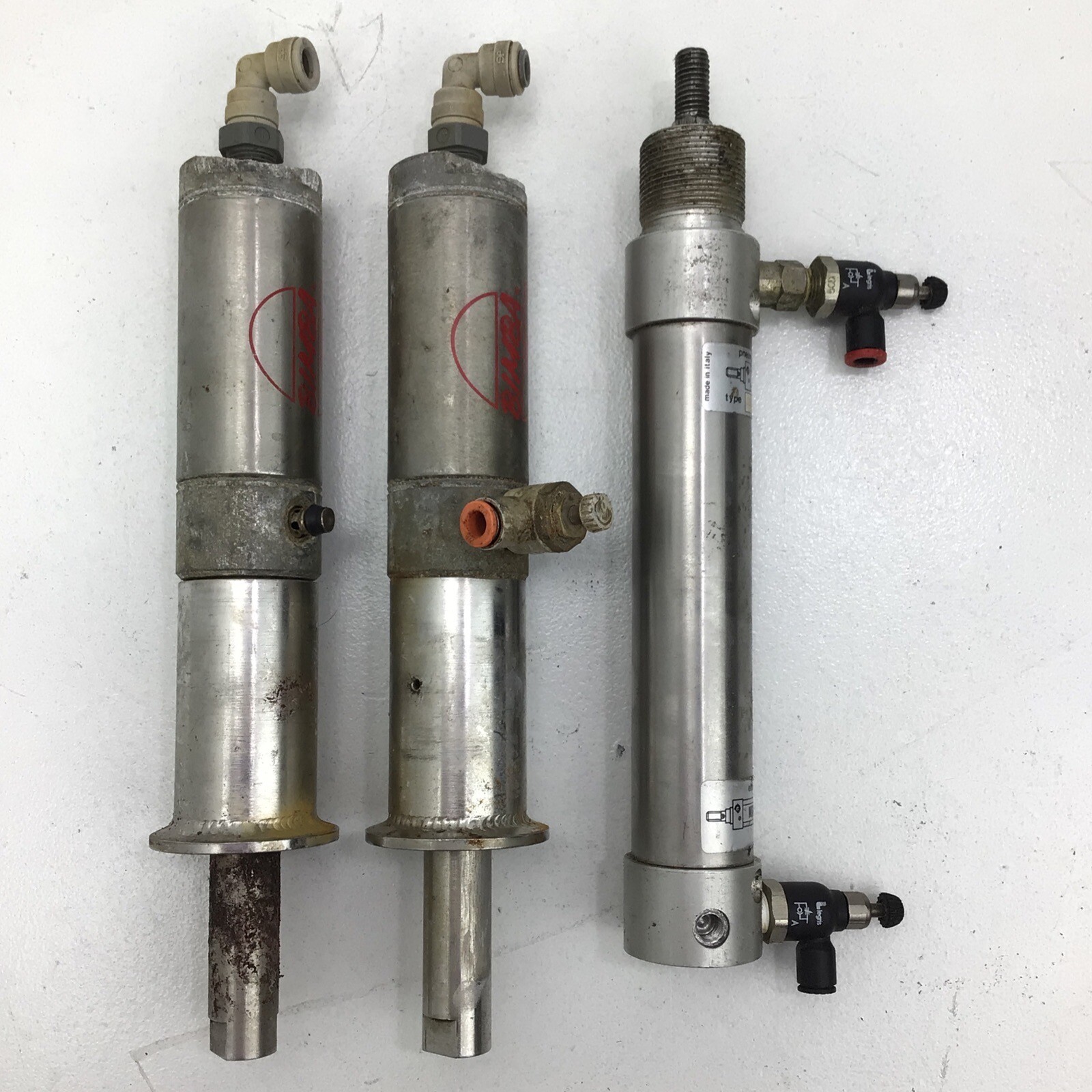 Lot of 3 Misc Filler Pistons for Filler Machines like Filamatic for ...