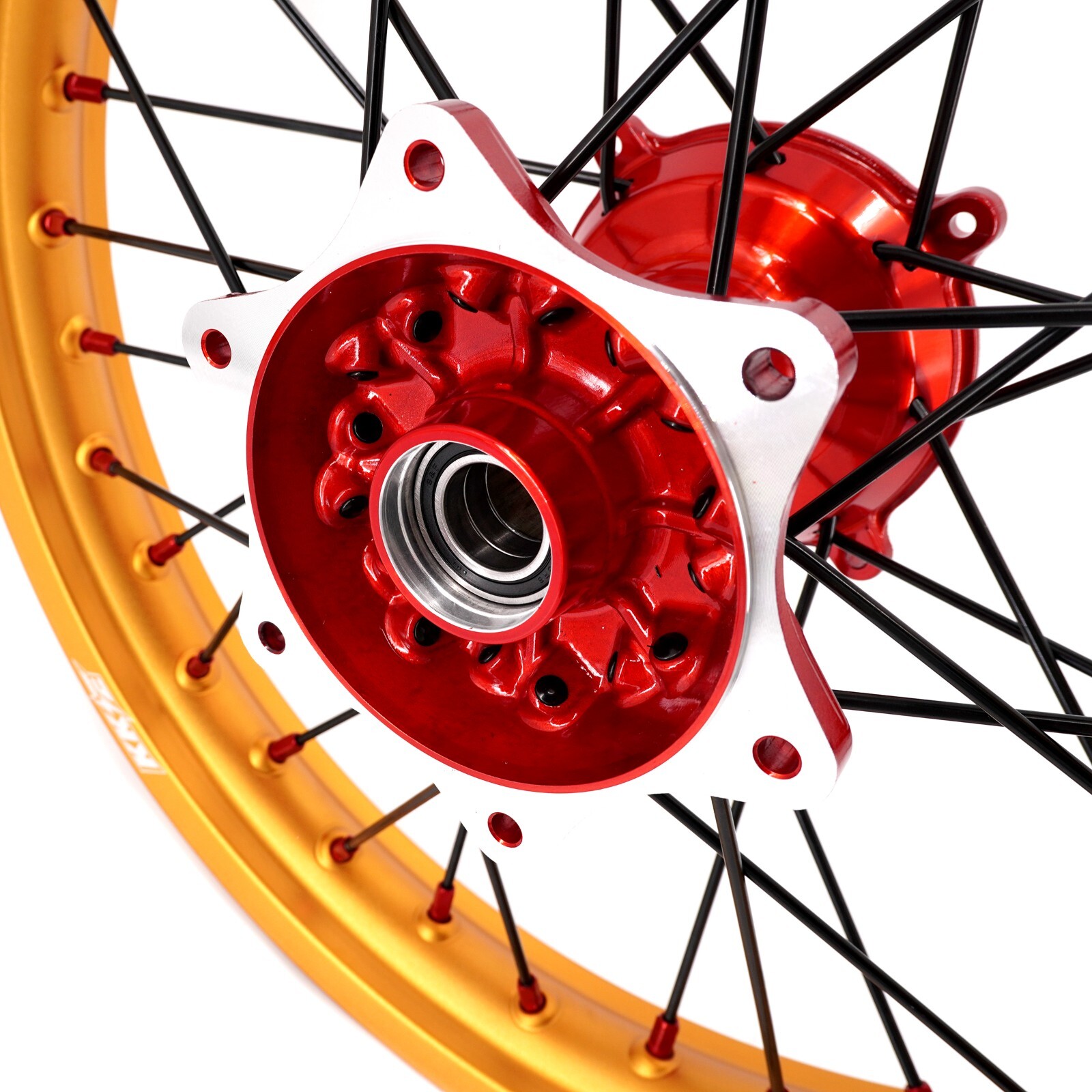 KKE 21/19 Cast Wheels Set for Honda CR125R CR250R 95-96 CR500R 95-2001 ...