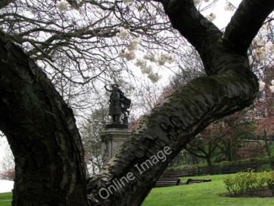 Photo 6x4 Nottingham Castle: statue of Albert Ball, VC Nottingham ...