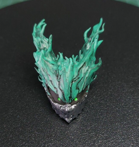 Handmade 1/12 3D Print Head for deku dark version Action Figure (No ...