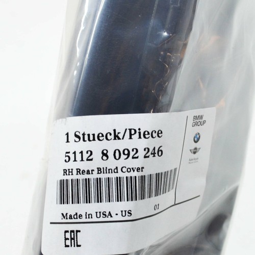 NEW BMW X6 G06 M REAR BUMPER RIGHT GRILL TRIM 51128092246 ORIGINAL | eBay