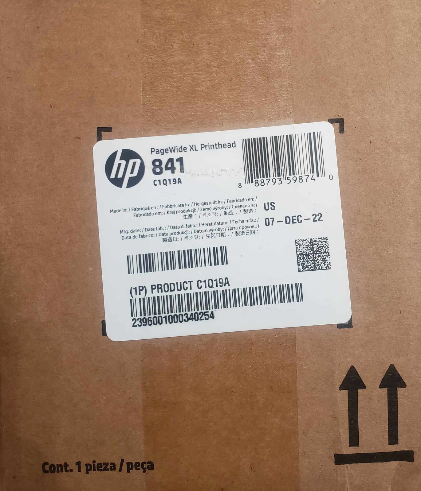HP 841 PageWide XL Printhead - C1Q19A for sale online | eBay