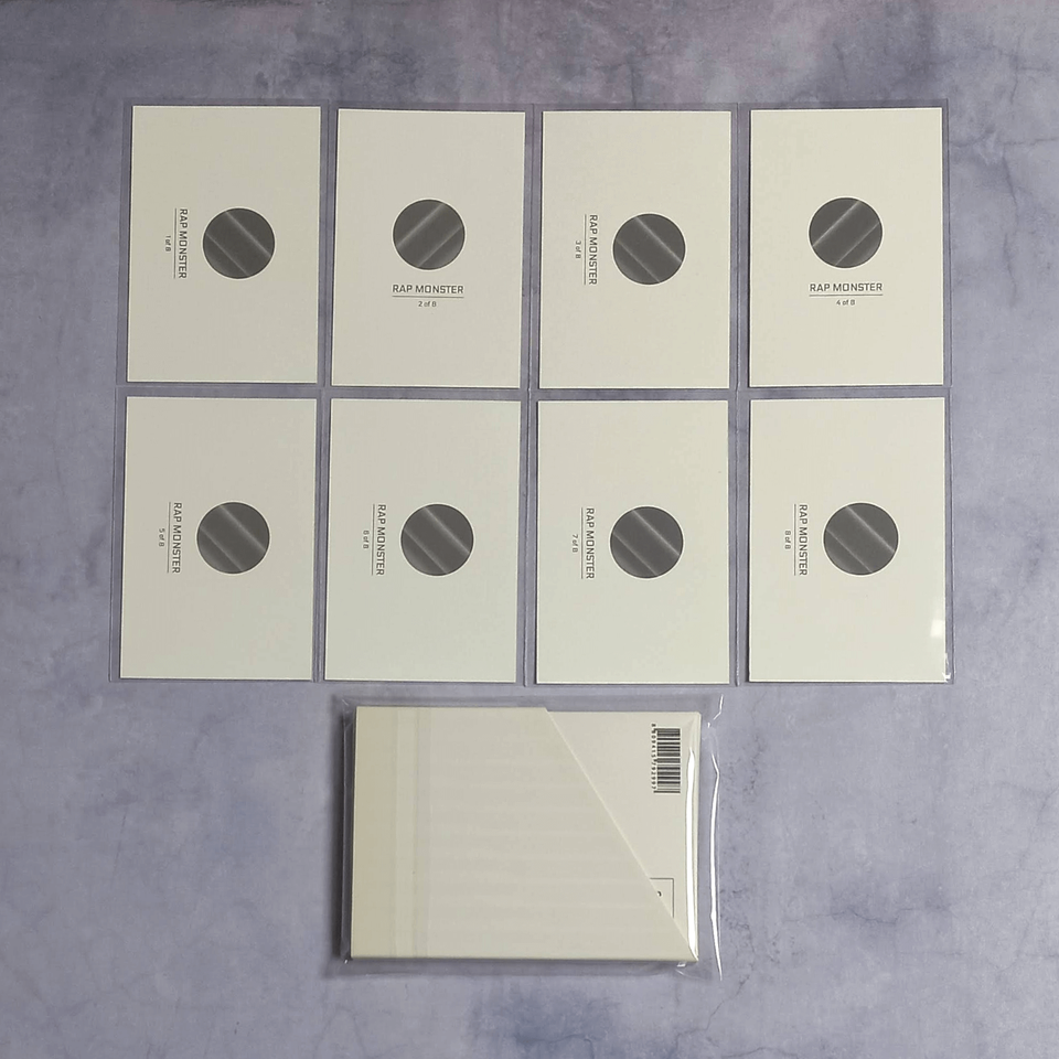 BTS 2017 THE WINGS TOUR Seoul Official Mini Photo Card Ver. 1 - RM ...