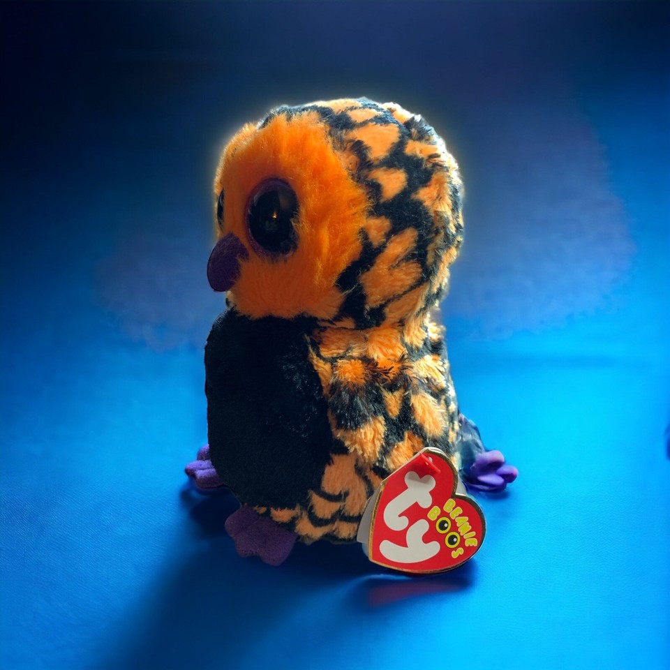 Halloween TY Beanie Baby - Haunt - owl - preowned - Combined Shipping ...