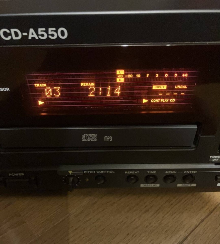 Tascam CD-A550 CD/Cassette Player Recorder Confirmed Operation Free ...