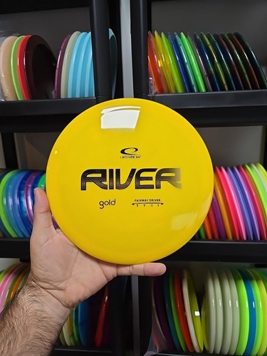 Latitude 64 Gold Line River Yellow 174g #1 Discs Fairway Driver Golf ...