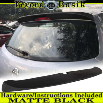 For 2007-2011 2012 Nissan Versa Hatchback Factory Style Roof Spoiler ...