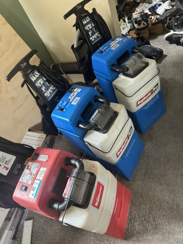 Discontinued Blue Rug Doctor Wide Track Carpet Cleaner W/ Upholstery ...