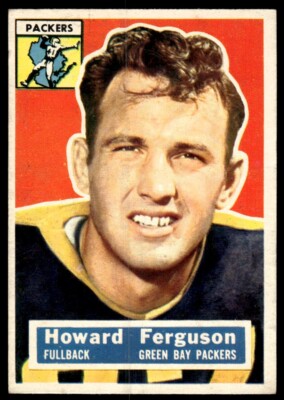 1956 Topps Howard Ferguson Green Bay Packers #31 | eBay