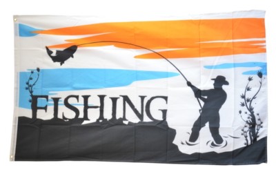 Flag Fishing Angling Angler Flag Flags 90x150cm | eBay