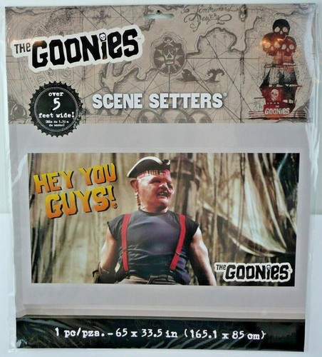 The Goonies Sloth Pirate Treasure Scene Setters Wall Decoration Banner ...