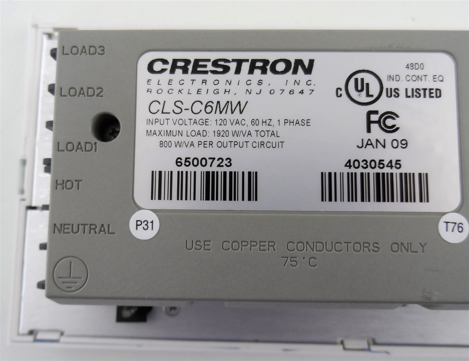 Crestron Ilux Lighting Controller | Shelly Lighting
