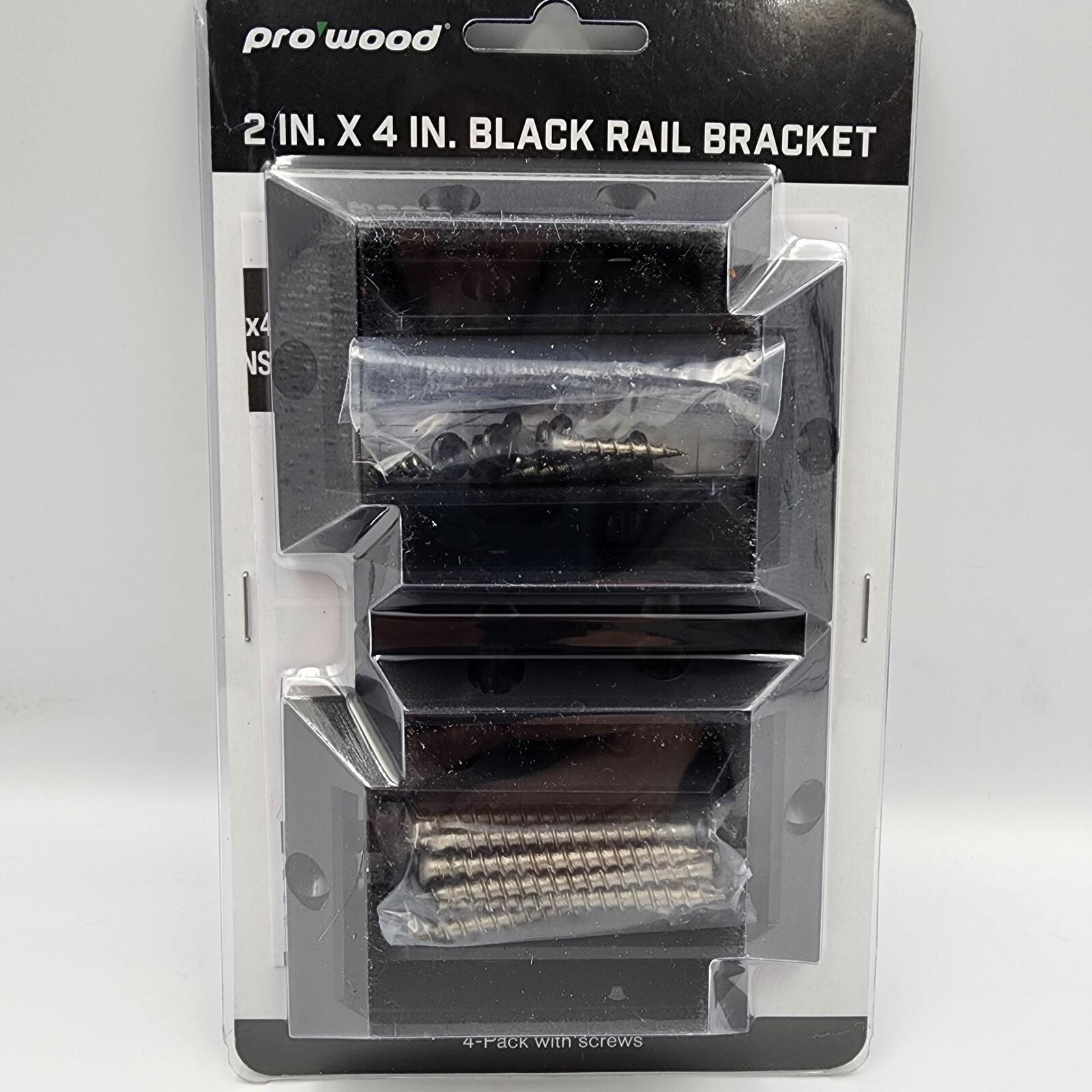 Black Rail Connector Bracket (4-Pack) | eBay