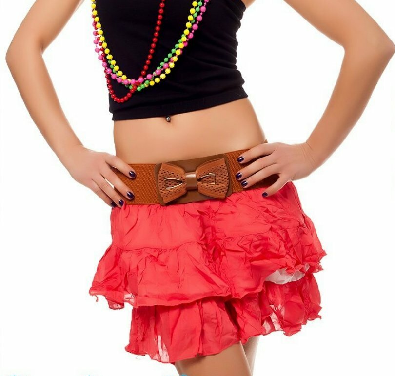 Sexy Femmes Mini Jupe à Volants Crash Plis Niveaux Tissu Ruban Bund XS ...