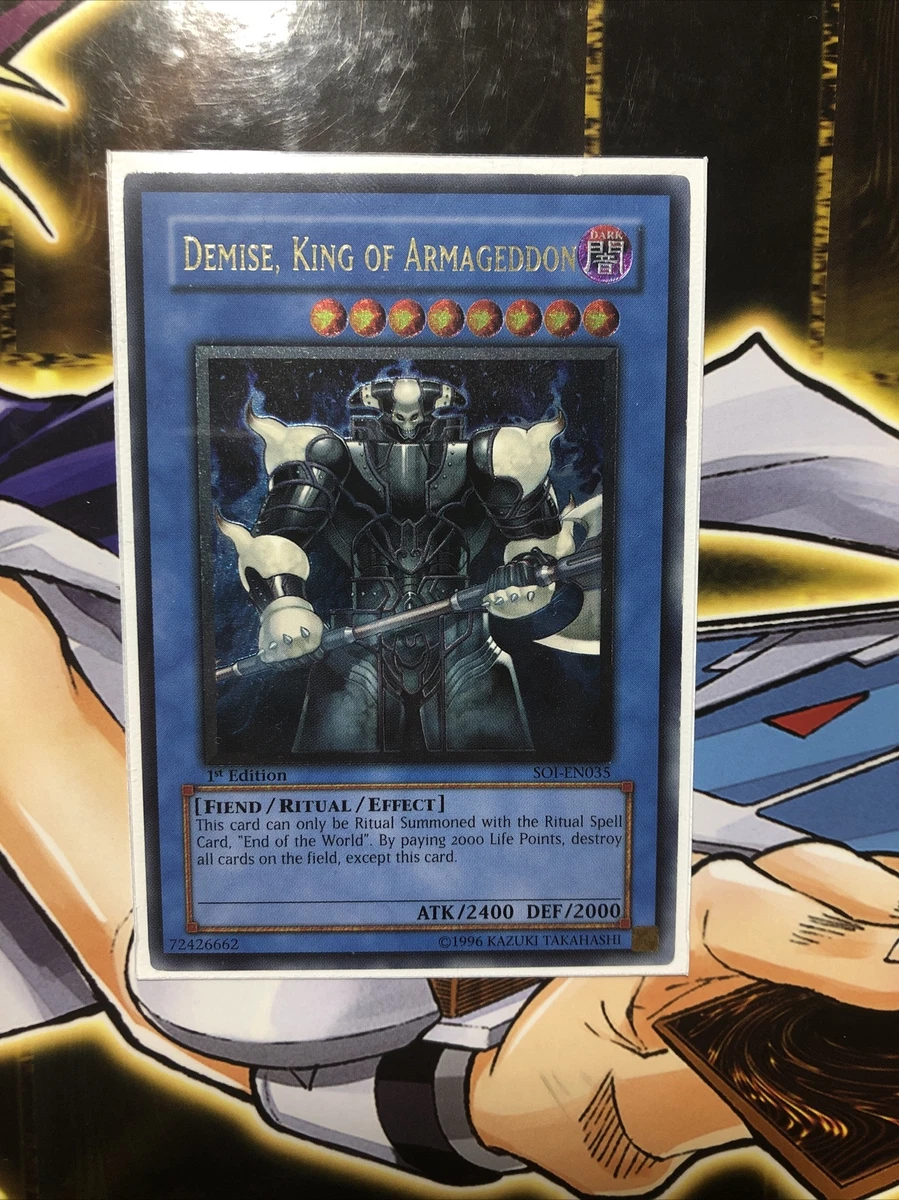 Yugioh Demise King Of Armageddon