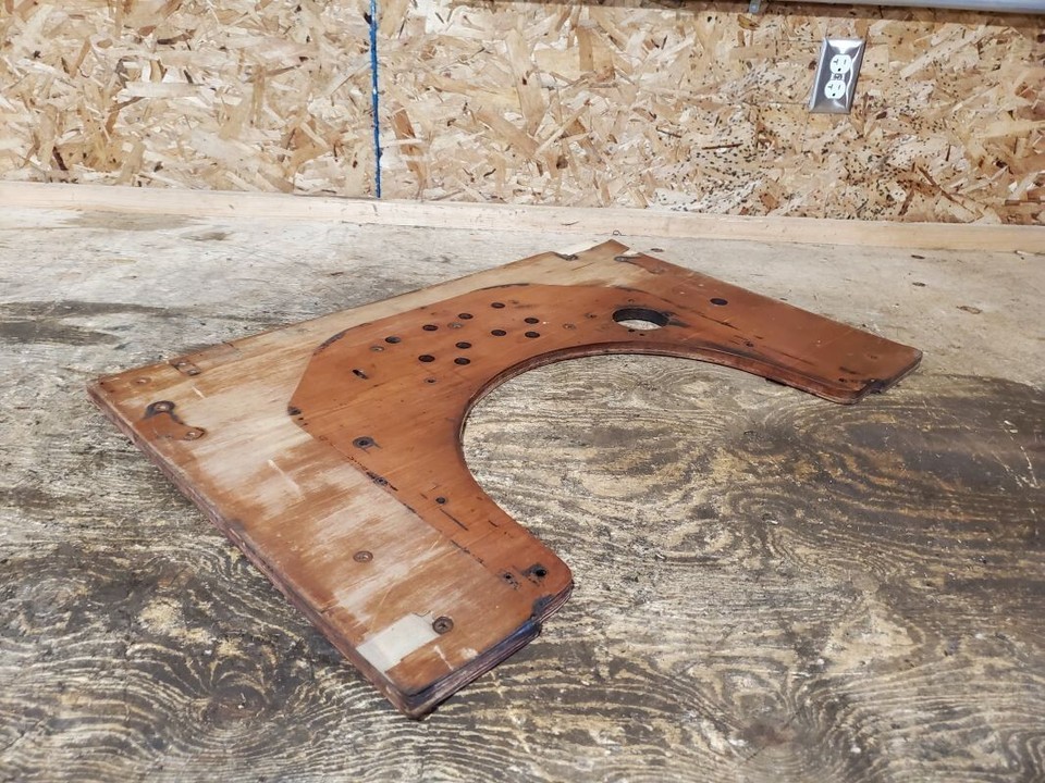 1911 Original Ford Model T Firewall Mfg By Syverson Cabinet Company ...