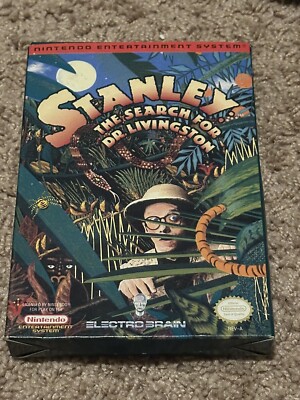 Stanley: The Search for Dr. Livingston NES Complete EX Condition CIB W ...