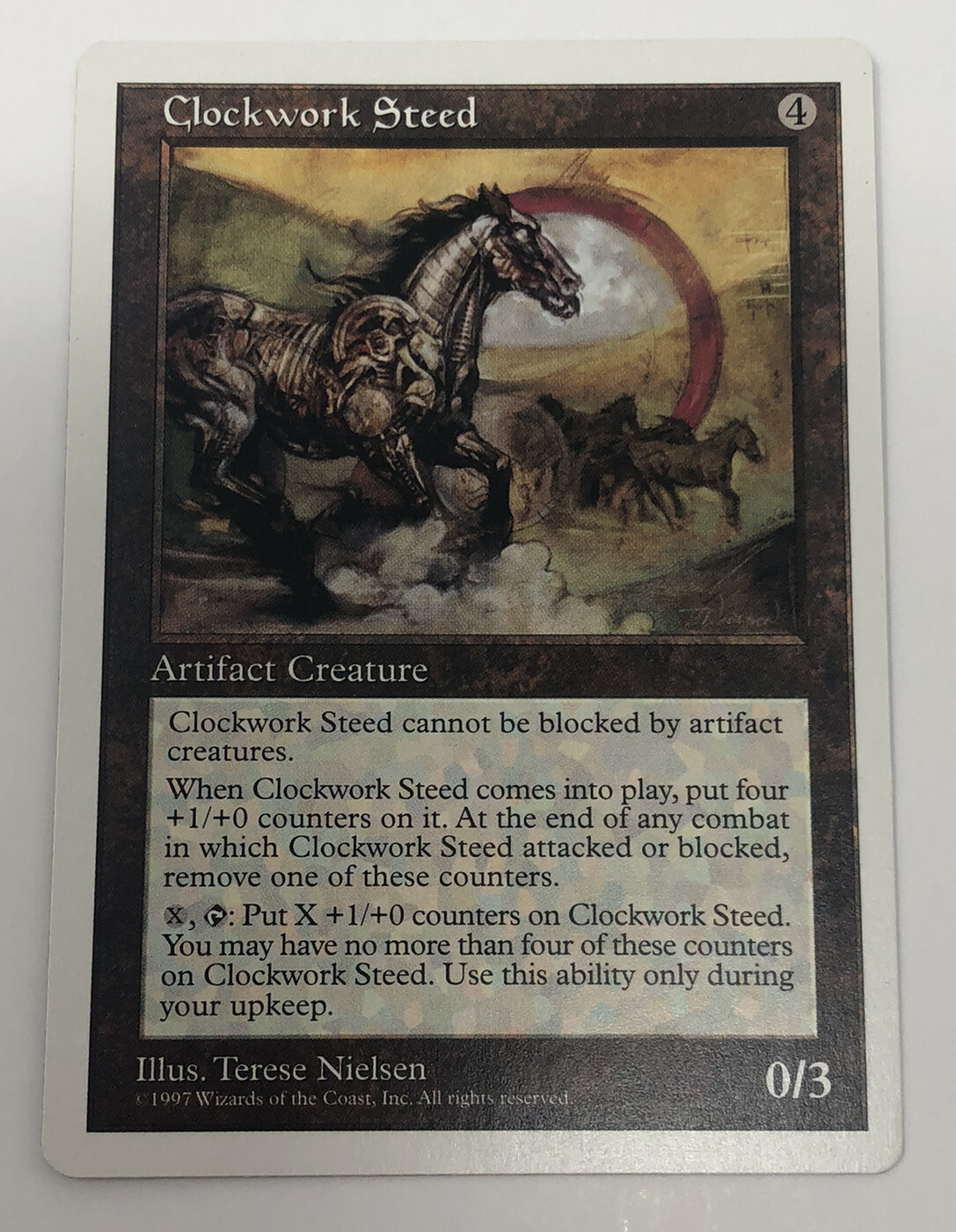 1997 Magic: The Gathering - 5th Edition Clockwork Steed | eBay