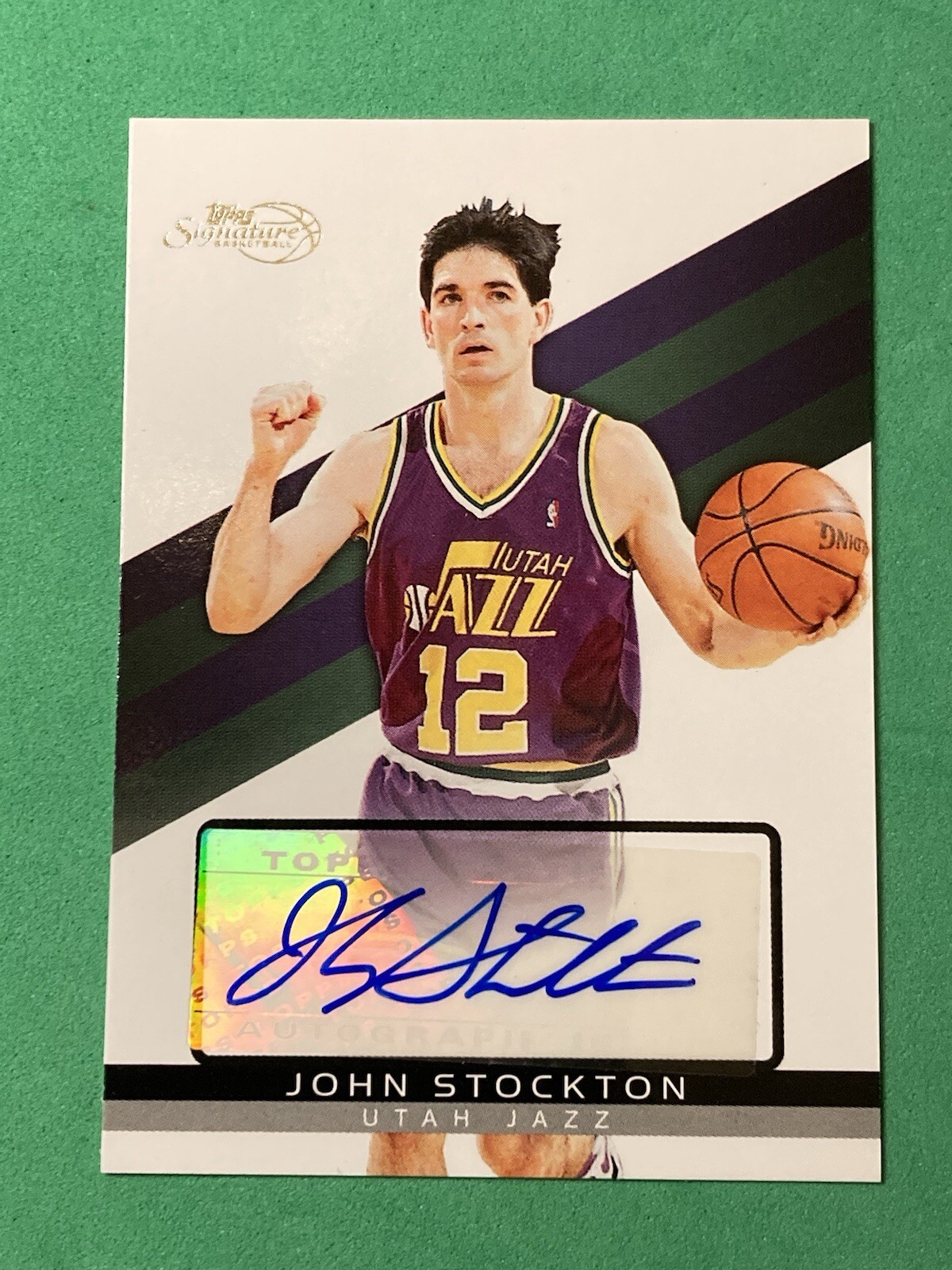 2008-09 Topps Signature - Autographs #TSA-JS John Stockton /676 (AU ...