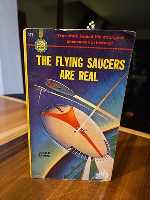 The Flying Saucers Are Real by Donald Keyhoe - Gold Medal Faucet 1st Ed ...