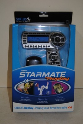 Sirius Starmate Replay Receiver & Car Kit ST2XM Satellite Radio w ...