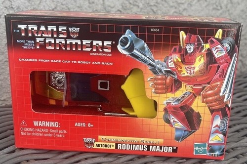 Transformers G1 Rodimus Major Hot Rodimus Reissue Commemorative New ...