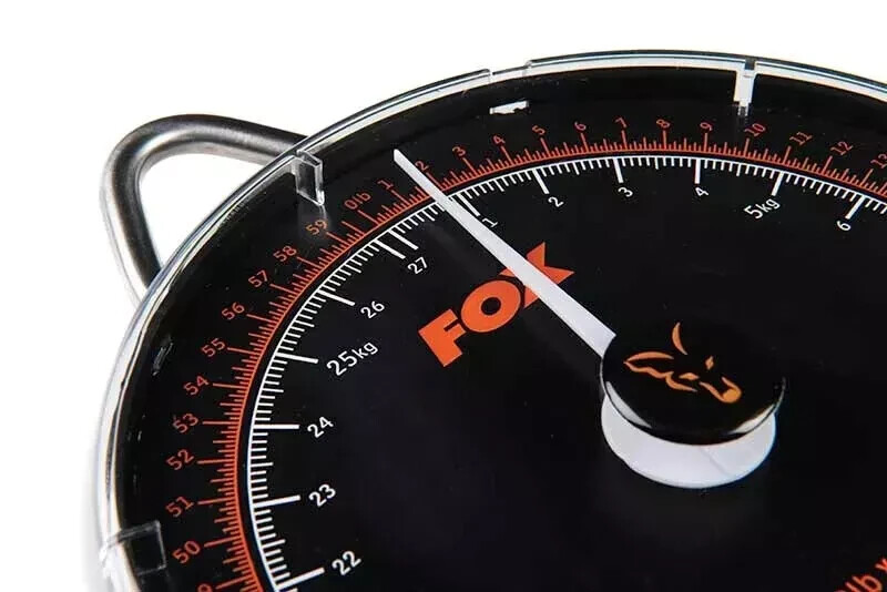 Fox Dial Scales Carp Fishing Scales NEW 120lb - 54kg Stainless Steel ...