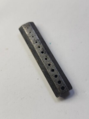 Vintage anchor Watchmakers 12 Hole Bench Block Watch Tool brass | eBay