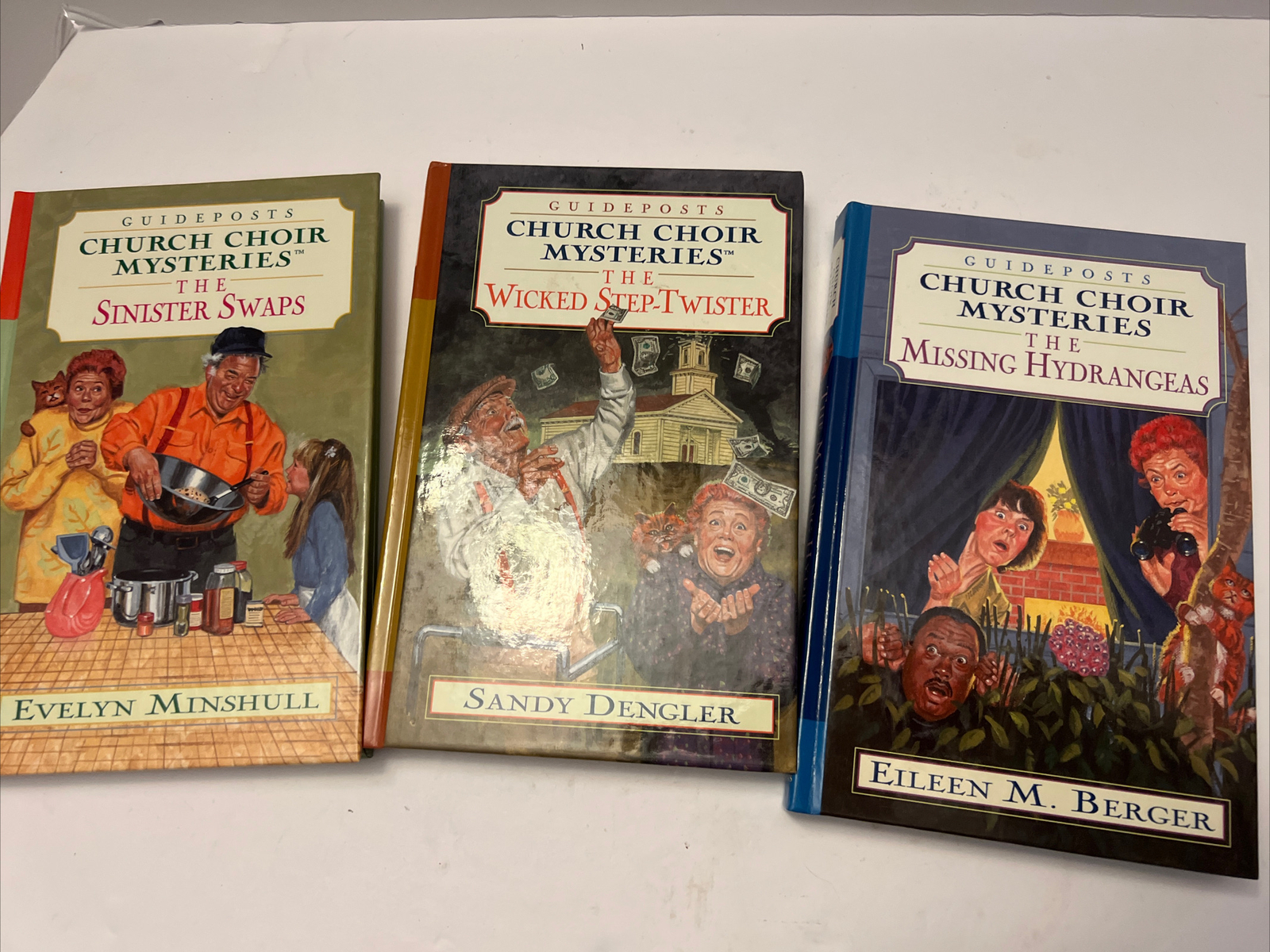 Lot of 3 Guideposts Novels Church Choir Mysteries Missing Hydrangeas | eBay