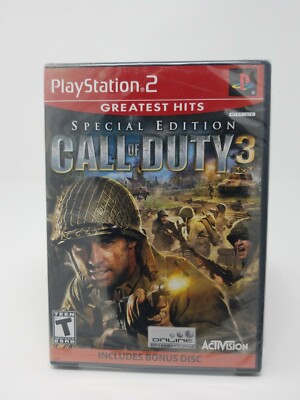 Call of Duty 3 Special Edition PS2 New | eBay
